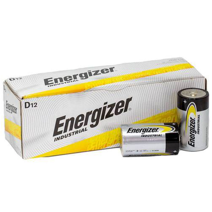 SupplyMe | Energizer Industrial Alkaline D Batteries - Box of 12