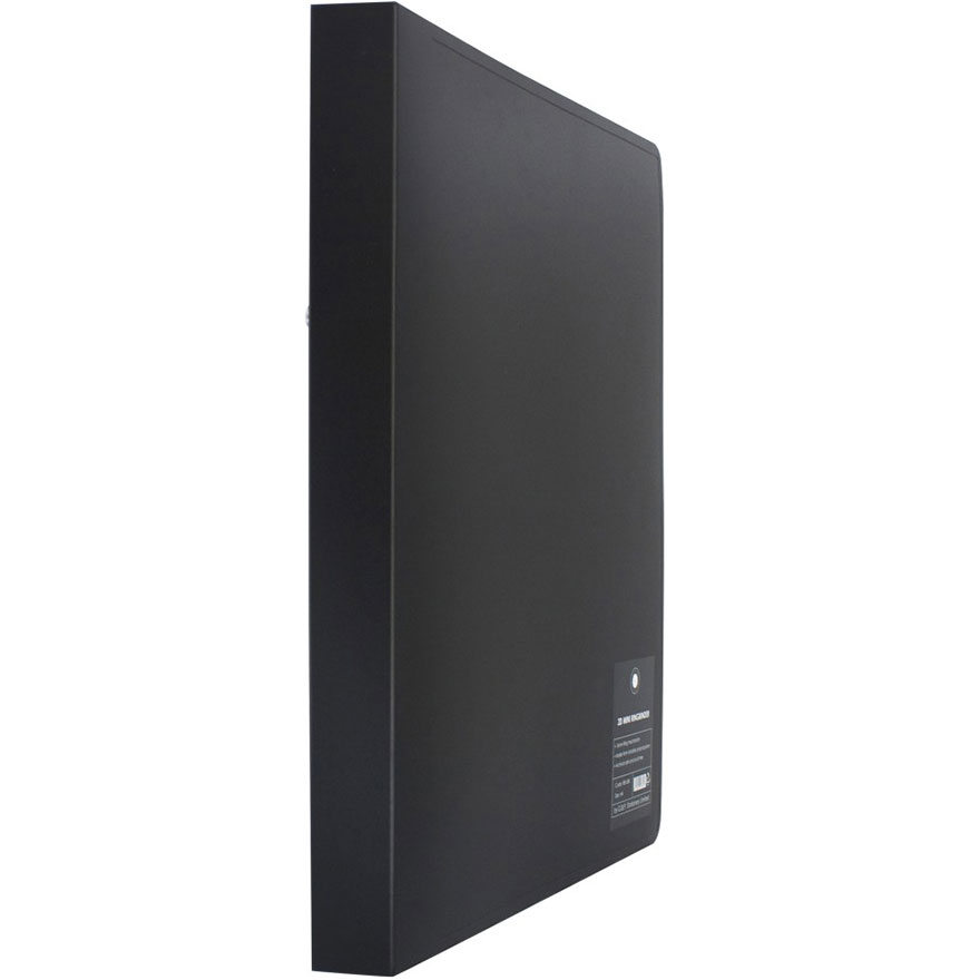 SupplyMe | OSC Polypropylene Mini Ring Binder A4 2O Ring 16mm - Black