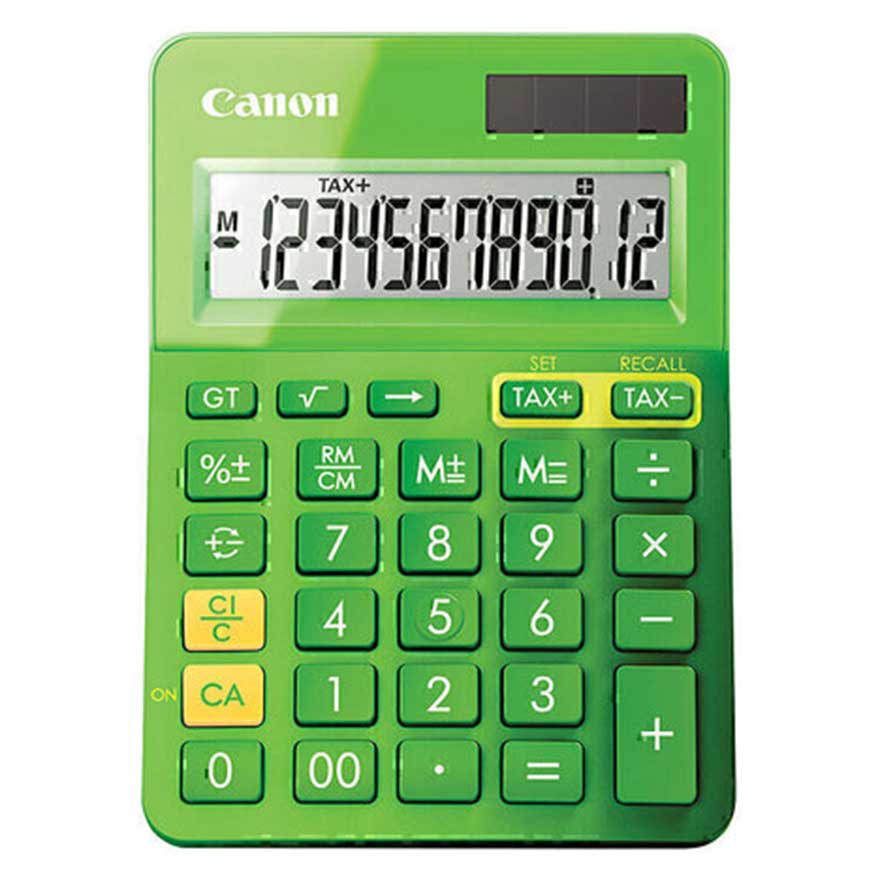 Canon Portable Printing Calculator Canon P1DHV 12-Digit Printing ...