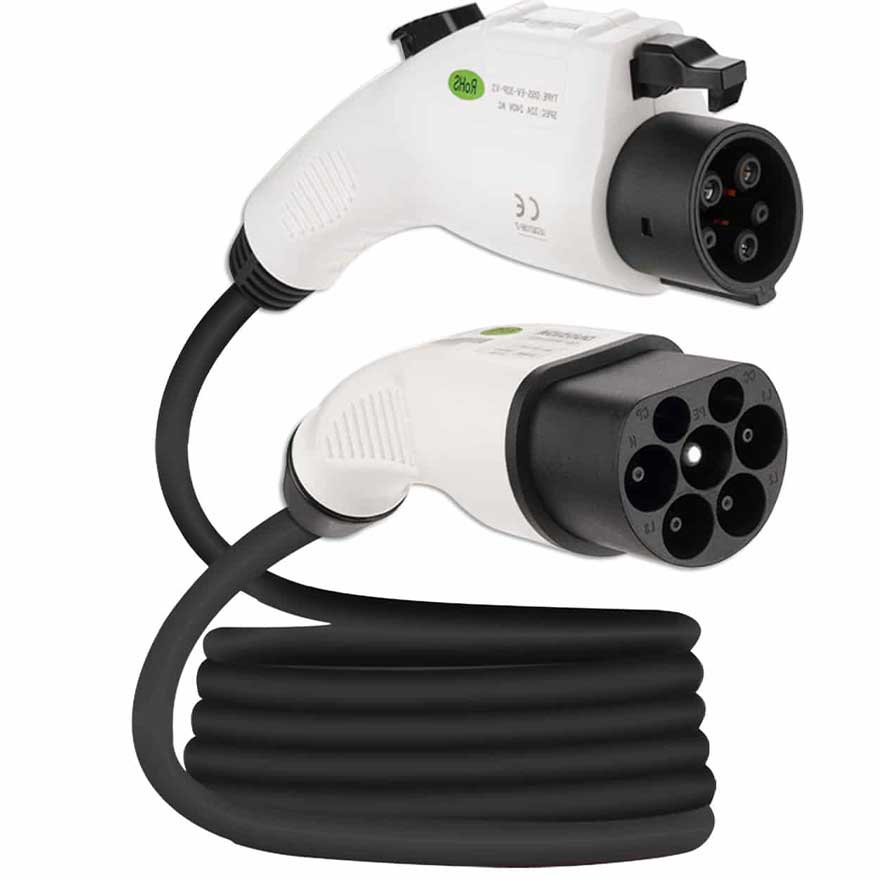 SupplyMe | EV Charging Cable Single Phase 32A 7.4kW Type 2 to Type 1 ...